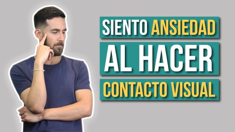 Por qué me incomoda el contacto visual | Actualizado diciembre 2025